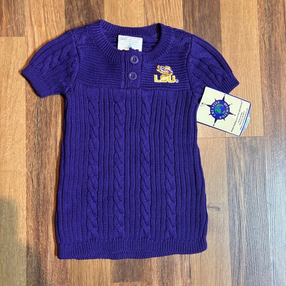 Creative Knitwear | Dresses | Creative Knit Wear Lsu Tigers Sweater ...